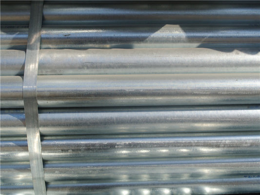 Round Hot Rolled ERW Steel Pipe / HR Thin Wall ERW Steel Tubes For Glass Curtain Wall
