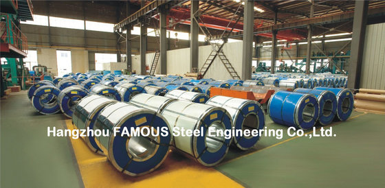 Silicone Modified Polyester SMP Prepainted Steel Coil For Construction Zinc Al-Zn AZ Prepainted Steel Coil
