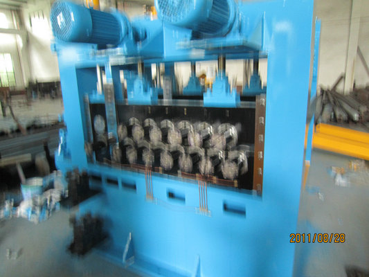 440Kw Prepainted Steel Coil Slitter Machine , Hydraulic Decoiler Machine 4mm - 12mm