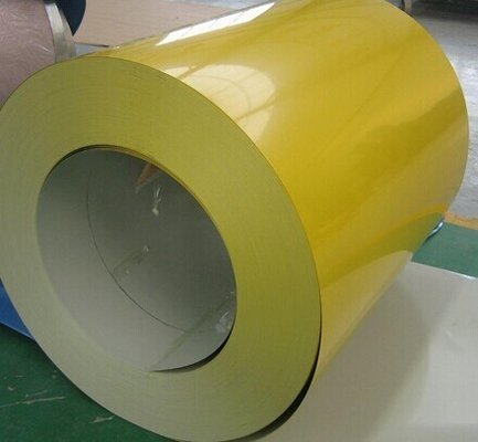 SPCC DC51D SGHC Hot Dipped Galvanized Color Coated Steel Sheet Coating / prepainted steel coil