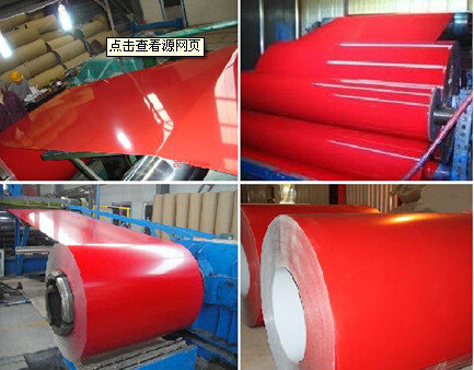 Thickness 0.12mm - 1.50mm Prepainted Galvanized Steel Coil With GB / ASTM Standard Chemically Passivated Oiled