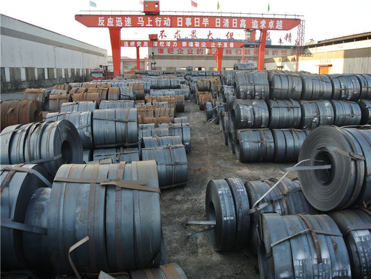 Q195L / Q345B Hot Rolled Steel Strips AISI ASTM BS , Thickness 1mm - 7mm