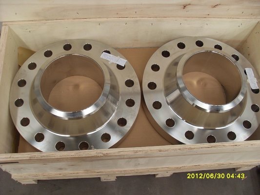 JIS Forged Steel Flanges Pressing Process SS Flange For Engineering Machinery