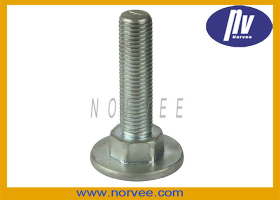 Plastic / Steel Nuts Bolts With Black Zinc - plated / Cadmium ISO JIS GB