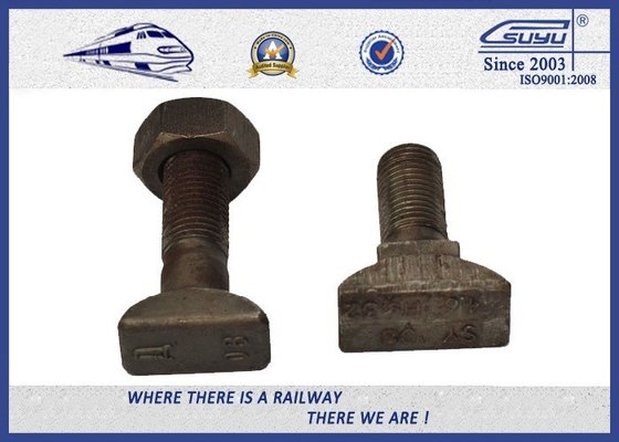HS26 & HS32 T Style Railway Bolt Clamp Plain Oiled & Zinc Plated ,  Clip Bolt