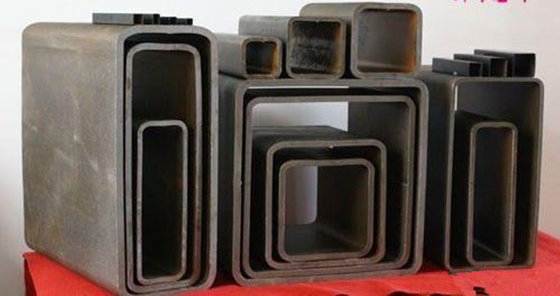 Thin Wall Square Steel Pipe , Construction Hollow Section Pipe ASTM A53