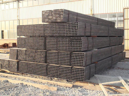 S235 / S275 / S355 Square Electric Resistance Welded Square Steel Pipes For Building, Bridge, Roof