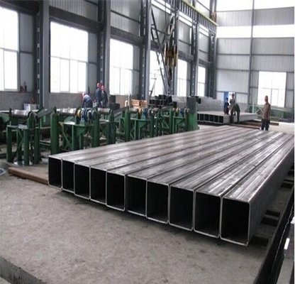 Carbon Welded Square Steel Pipe EN 10219 S275 S355 Cold Rolled Mild