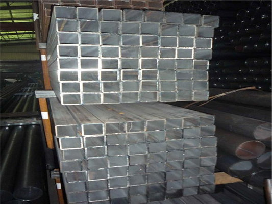 Standard Rectangular Steel Tube , Hollow Steel Sections Pipes GB BS3604