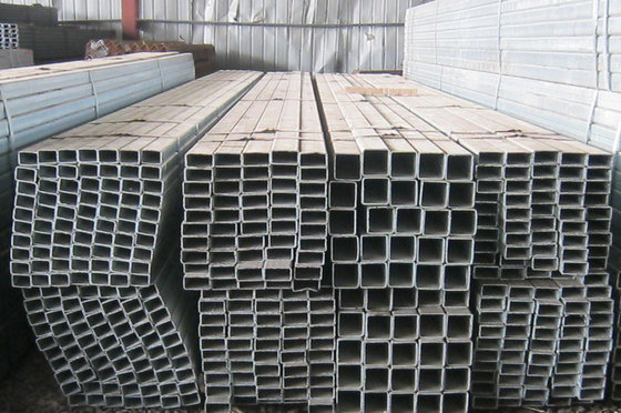 ERW Low Carbon Steel Tube Rectangular Anti Corrosion S235 S275 S355