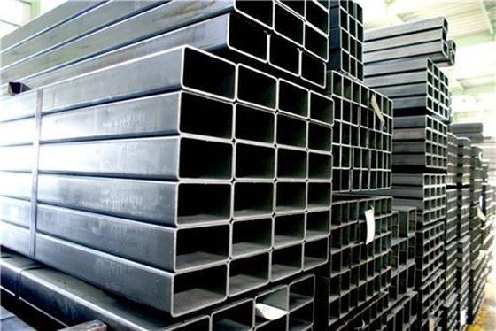 ERW Low Carbon Steel Tube Rectangular Anti Corrosion S235 S275 S355
