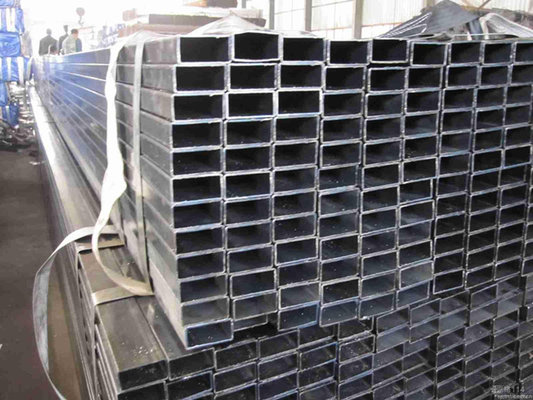 ASTM A53 A106 Rectangular Structural Steel Tubing Large Diameter BV SGS ISO