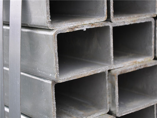 Large Diameter Painting Galvanized Rectangular Steel Tube Hot Rolling ASTM A53 API5L GR.B