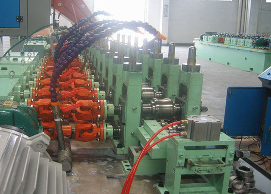 75KW Straight Seam Welded Stainless Steel Tube Mill VZH-32 0.5 - 1.75 mm For Gas Pipes