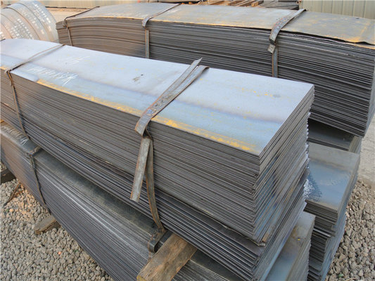 SS400 Hot Rolled Mild Steel Plate , Structural Carbon Steel MS Plates ASTM JIS G Standard Customized