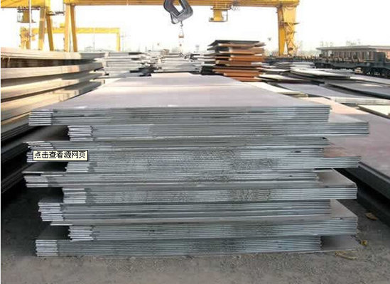 BS GB JIS Galvanized Coated Alloy Steel Plate , Q235B / Q345B / S235JR mild steel plate