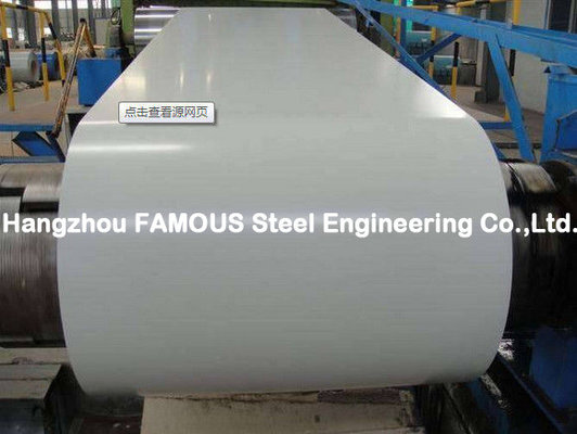 Al-Zn Coated Prepainted Steel Coil Color Strip Galvanized / Galvalume