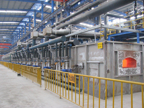 Continuous Steel Strip Hot Dip Galvanizing Production Line Cold rolled steel coil