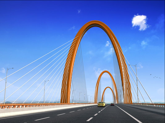 Ma'anshan Changjiang River Bridge Formwork systems with Ringlock scaffolding