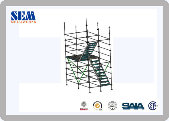 Construction Q345 Hot Dip Galvanized Ringlock Scaffolding horizontal