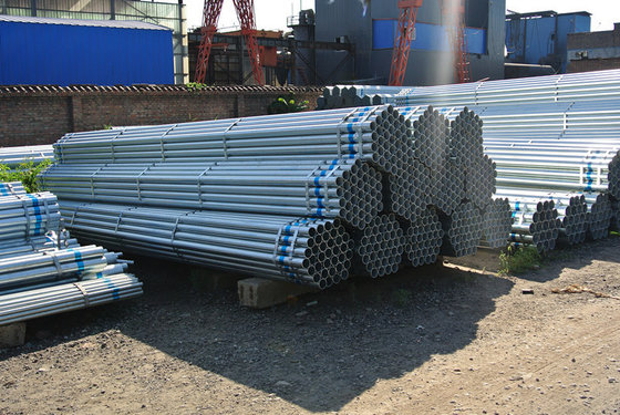 BS1139 / EN39 Scaffolding Welded Carbon Black Carbon Steel Pipes / Tubes