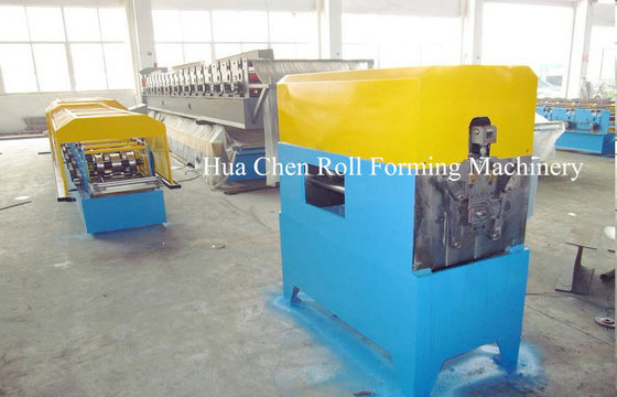 Steel Pipe Square Downspout Roll Forming Machinery Full Automatic 8-10m/min