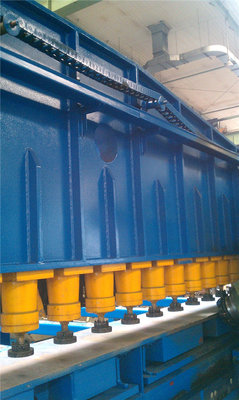 Standard adjusted speed Edge Milling equipment for steel plate , sand blasting equipment