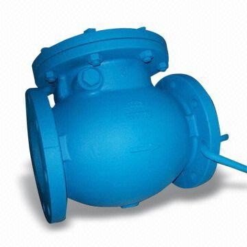 Aluminum Bronze / Stainless Steel Industrial Check Valves 125LBS Cast Iron Swing Check Valves