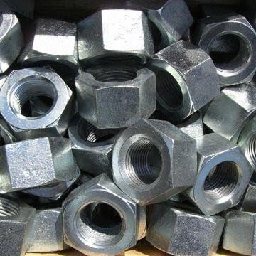 Stainless Steel Teflon Plated DIN934 Hex Back Nuts, ANSI / ASMEtud Bolts And Nuts