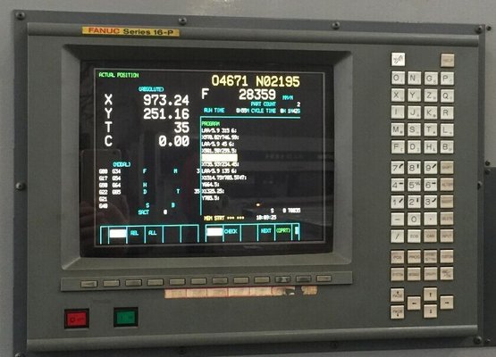 A02B-0094-C061 14&quot; LCD display replace FANUC CNC system CRT supplier