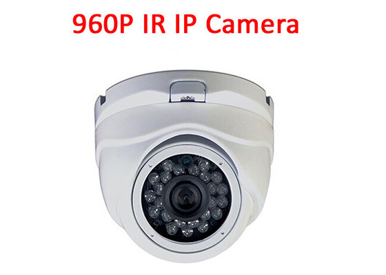 Day And Night  1.3 Megapixel POE IP Camera / IP Dome Camera POE With Metal Shell