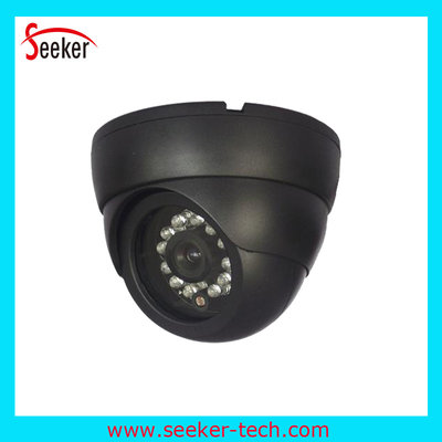 Hot Selling CCTV 1/3 Sony CCD 420TVL Dome Indoor Cameras Black Color Surveillance Camera supplier