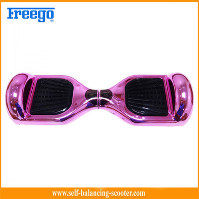 Metallic 6.5'' Self Balancing Scooter Chrome Two Wheeled Electric