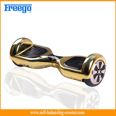 Dual Wheel Off Road Electric Scooter 36V 4.4AH Gold Long Distance