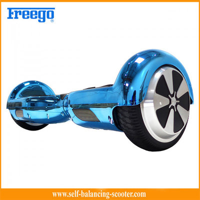 Blue Chrome Plated Two Wheel Hoverboard Self Balance Environmental Protection