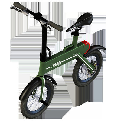 Green Power Foldable Electric Scooter , 12" Electric Wheel Bike