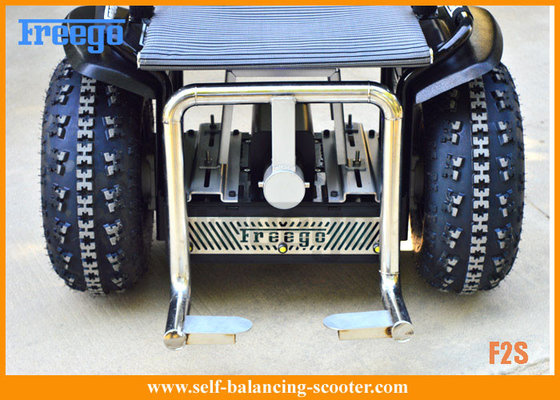 Foot Control Self Balancing Vehicle With Seat , Comfortable Electric Wheelchair