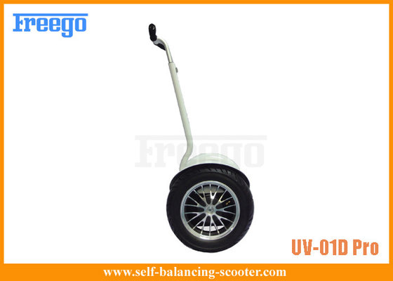 White 2 Wheel Electric Portable Mobility Scooter Segway 17 Inch Tire