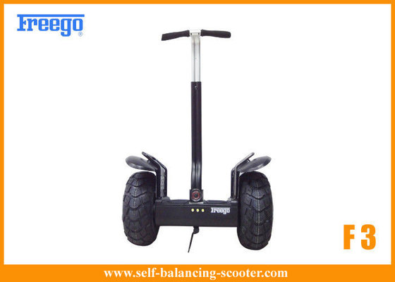 Off-road Electric 2 Wheeled Personal Transporter Black With LCD Screen