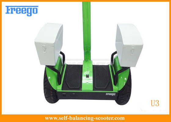 Blue Electric Self Balance Scooter , Two Big Wheel Kick Scooter