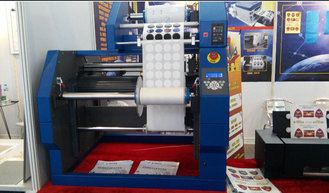 Roll To Roll Automatic Digital Label Cutter No Die For Paper Adhesive