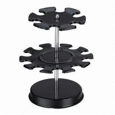 Stamp Rack, Holds 16 Stamps, Available in Black