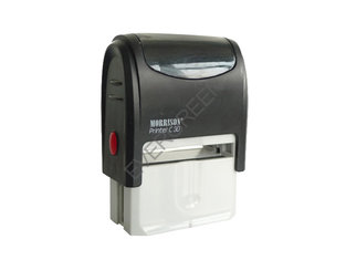 Customize office plastic Rectangle self inking rubber stamps, Bank Deposit stamps