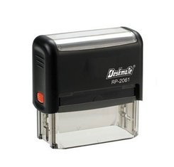 Customize unique Deskmate rectangle and office plastic self inking rubber stamps