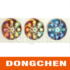 Supplying printed oval hologram label printer