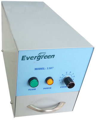 High-resolution and Single lamp portable flash stamp machine B1107, Pre inked stamp machine