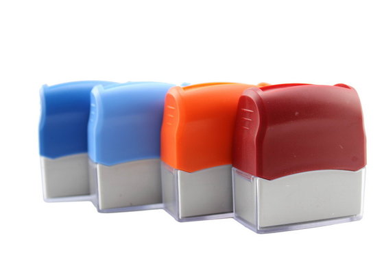 Dual foam rectangle flash Pre Inked Rubber Stamps, Stock office stamps and Signature stamps