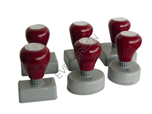 Customize rectangle plastic rubber date pre inked stamps, Logo stamps, Signature stamps