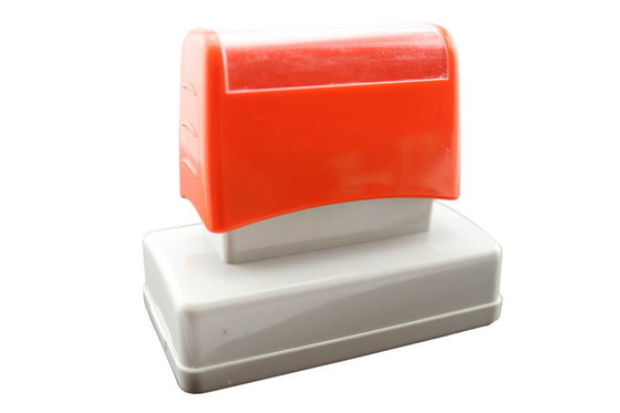Custom Dual foam rectangle flash Pre Inked Rubber Stamps, Direct sale stamps, Popular stamps