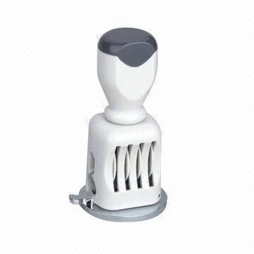 Round Die Plate Date Stamp, 4 Sizes of Plate
